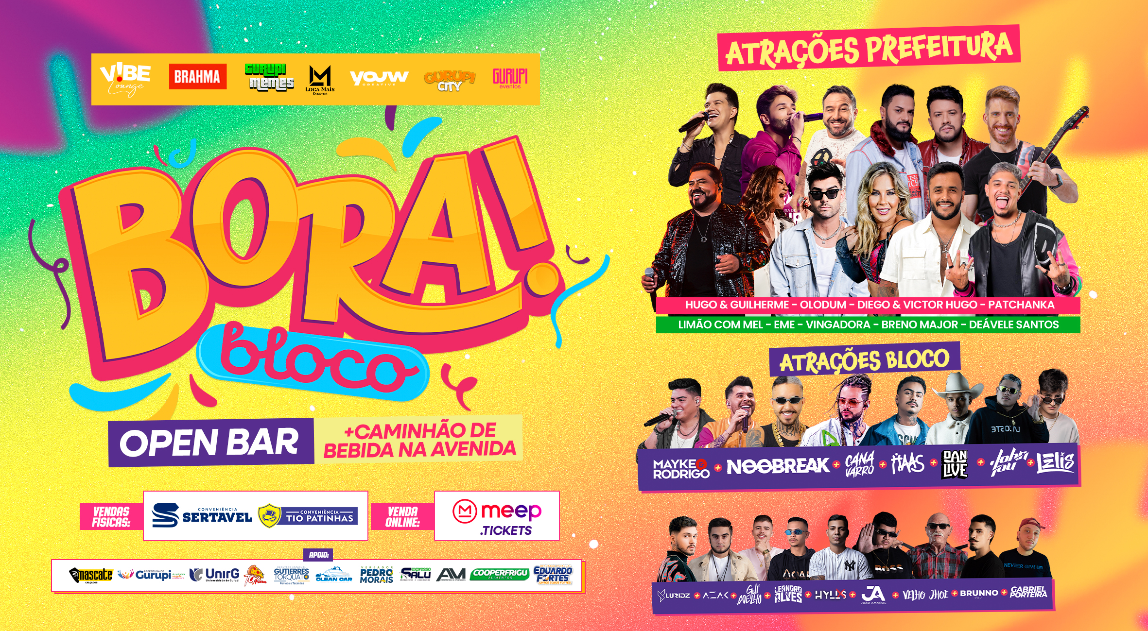 Bloco Bora estreia no Carnaval de Gurupi e promete dias de festa inesquecíveis - Gurupi Eventos