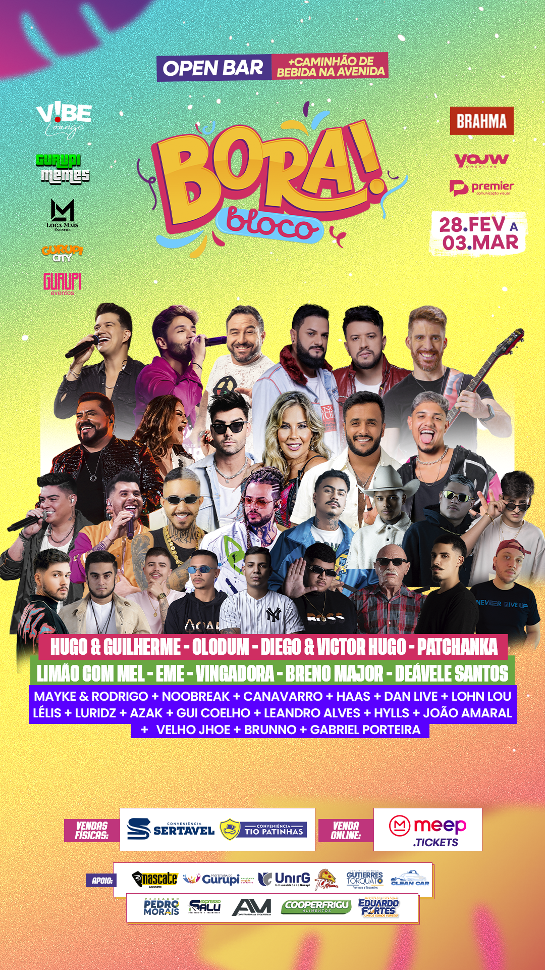 Bloco Bora estreia no Carnaval de Gurupi e promete dias de festa inesquecíveis - Gurupi Eventos